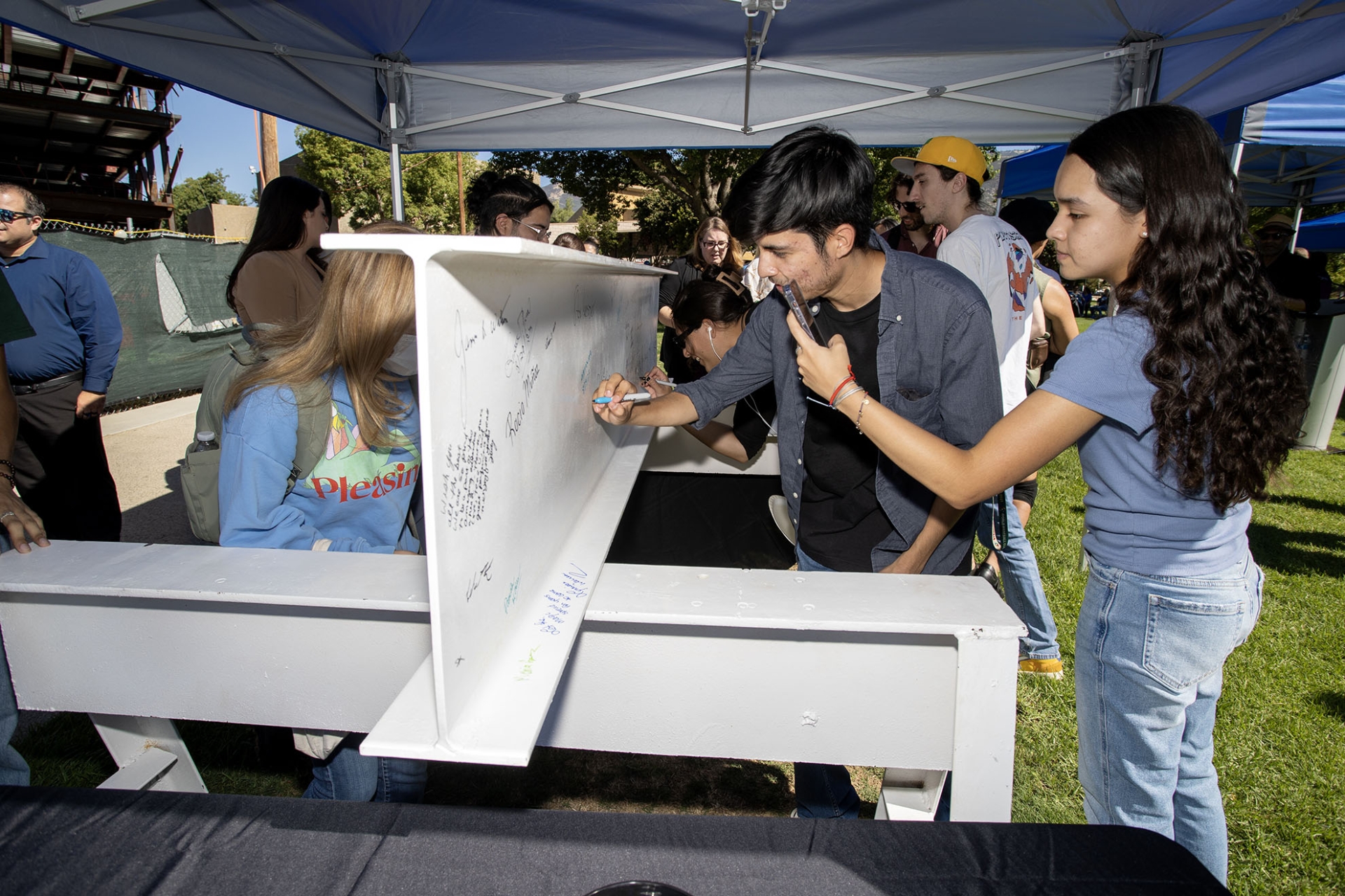 CSUSB hosts topping out ceremony for new Performing Arts Center | CSUSB ...